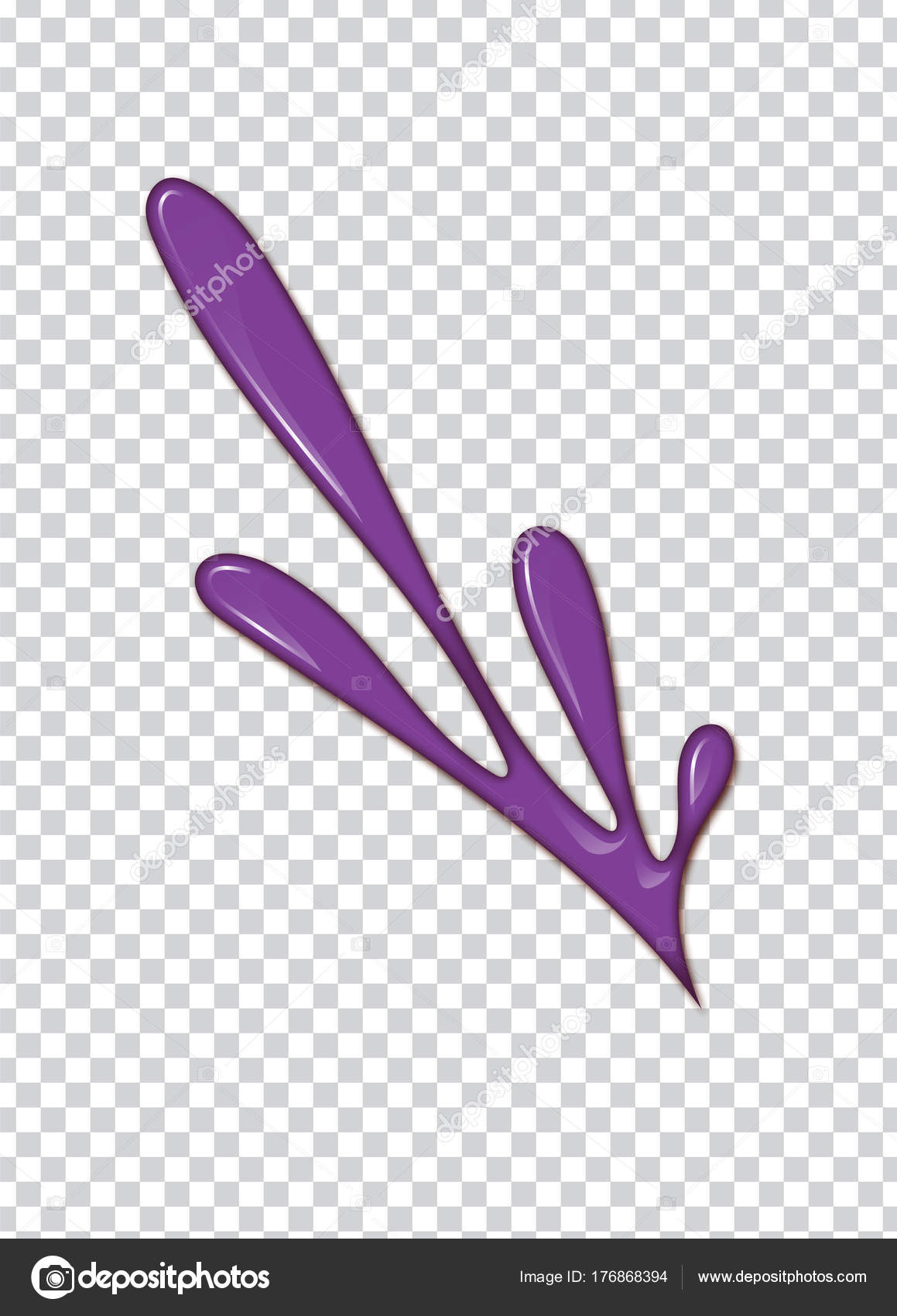 Vector Purple Splash Transparency Background Stock Vector Image by ...