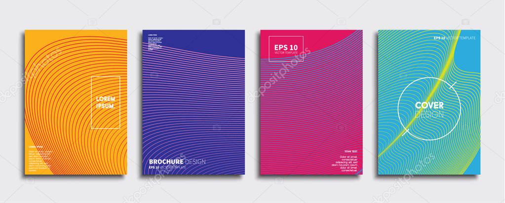 Dise os de portada vectorial. Plantilla de p ster futuro. Smartphone moderno conjunto de fondo. 2024