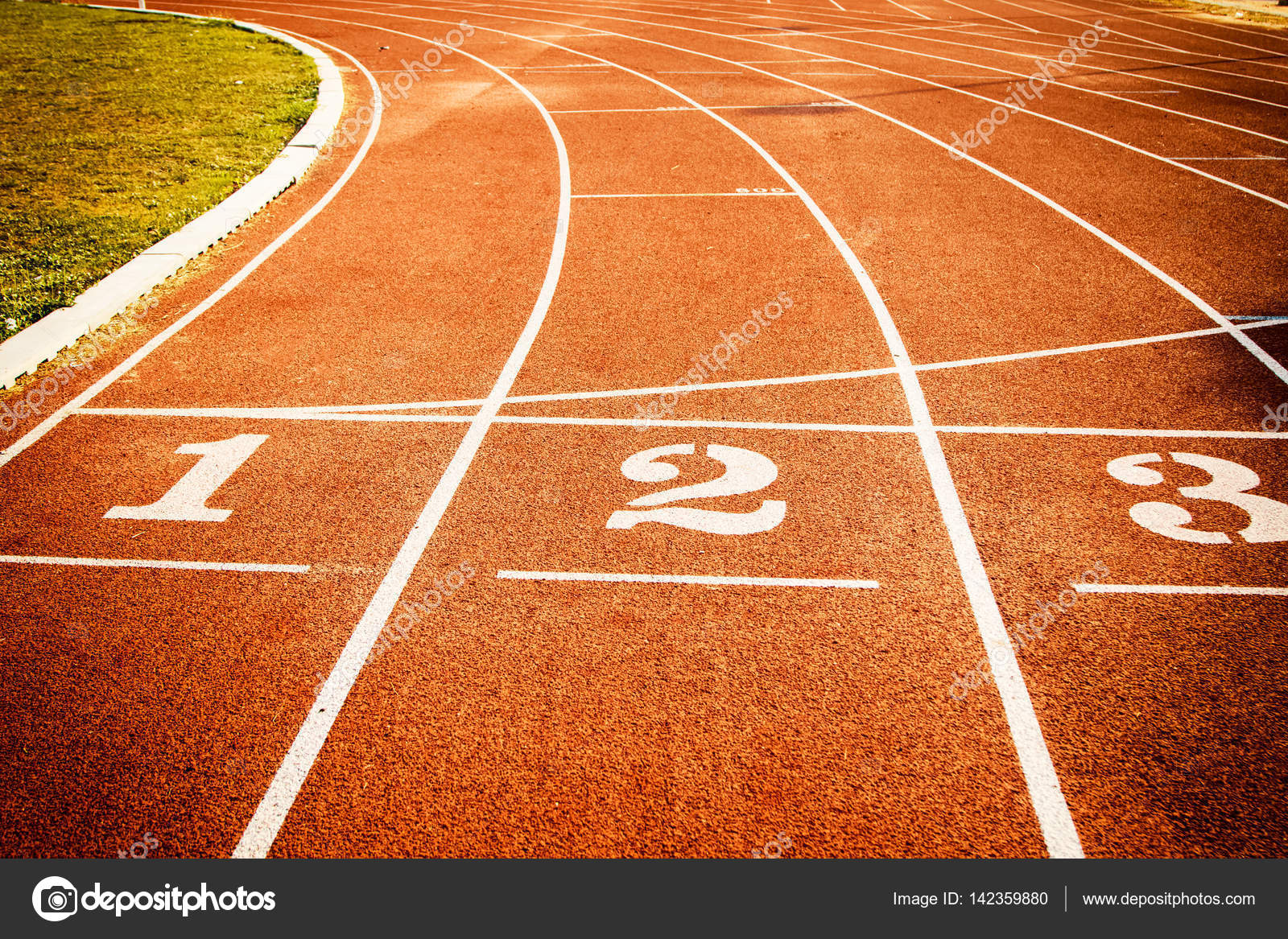 Running Race Track Texture