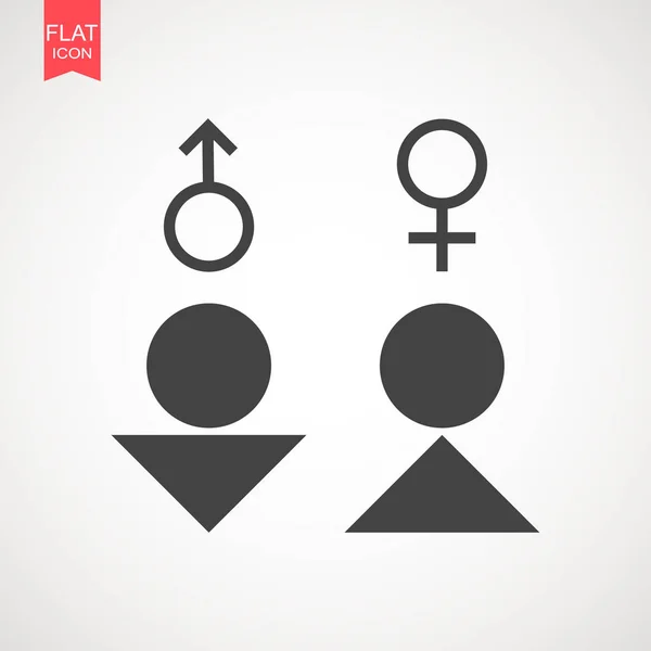 Male and Female symbols, icons, signs Stock Vector Image by ©-panya ...