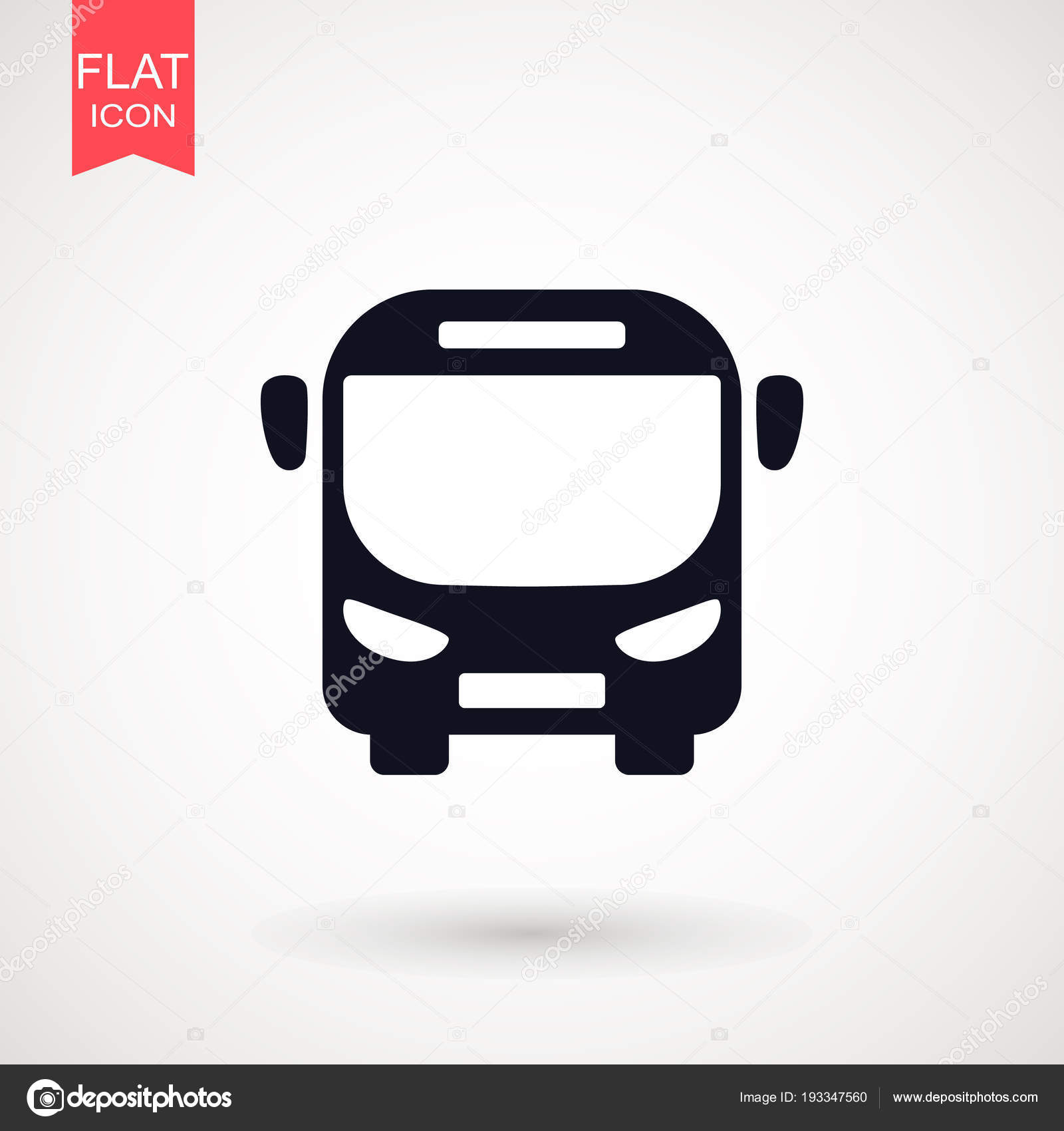 Bus icon vector, solid logo illustration, pictogram isolated on white ... Bus icon vector, solid logo illustration, pictogram isolated on white ...