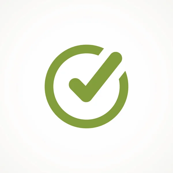 Cochez signe. coche OK icône, conception graphique de marque simple ...