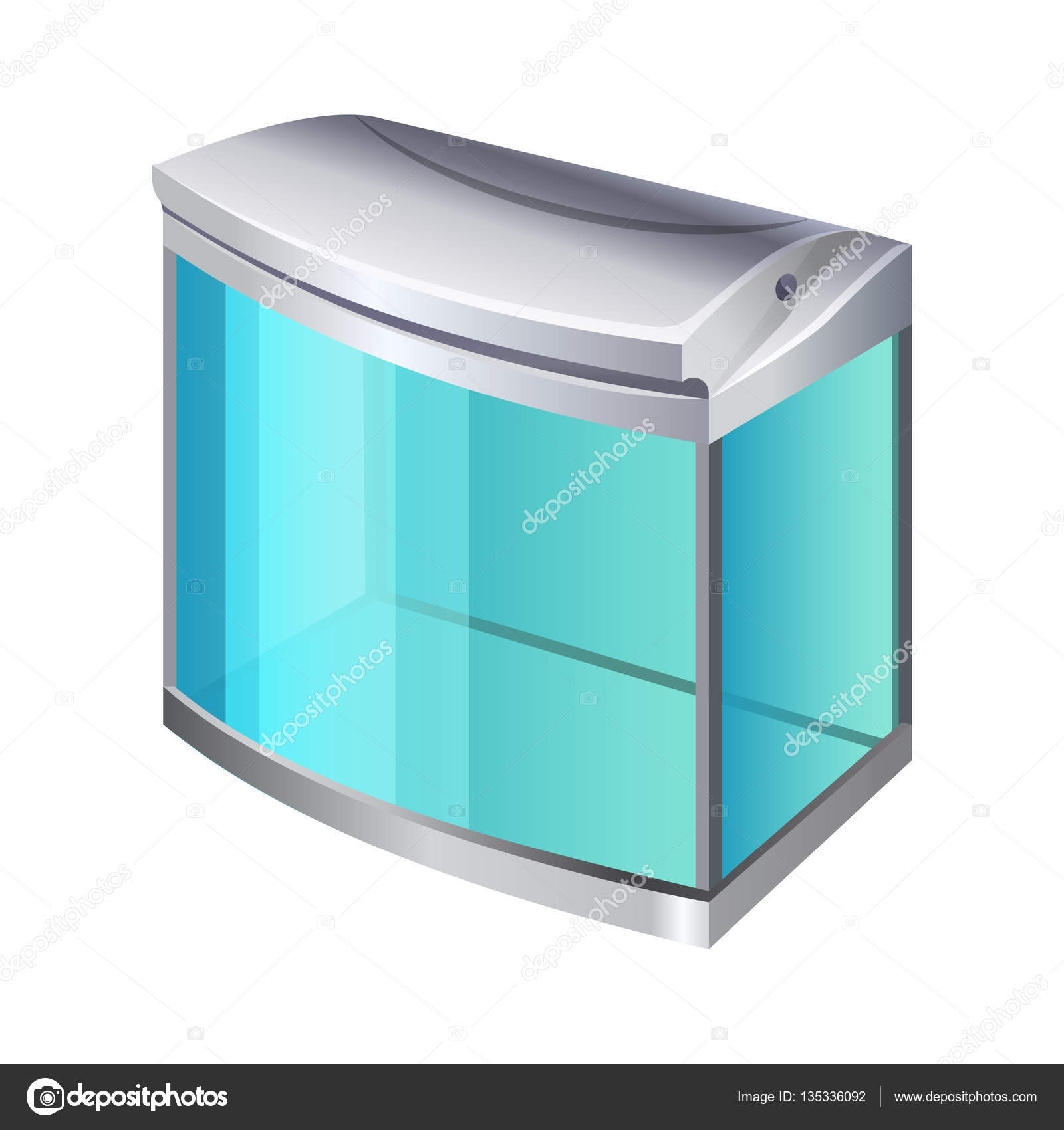 Plastic or glass rectangular container for use as a terrarium and ...