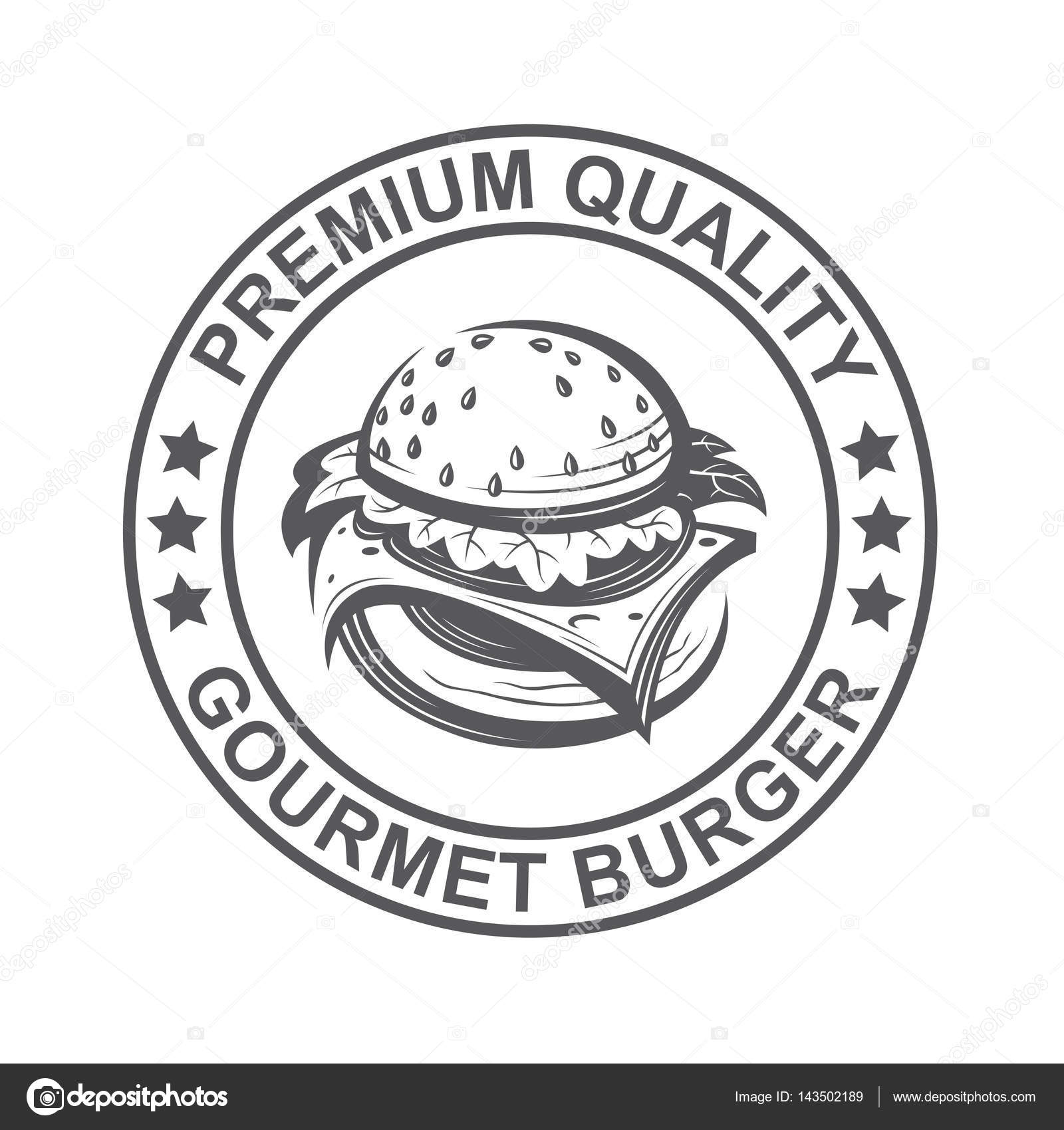 Image with burger Stock Vector Image by ©alexkava #143502189
