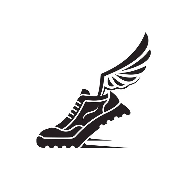 Shoes with wings icon Vector Art Stock Images | Depositphotos