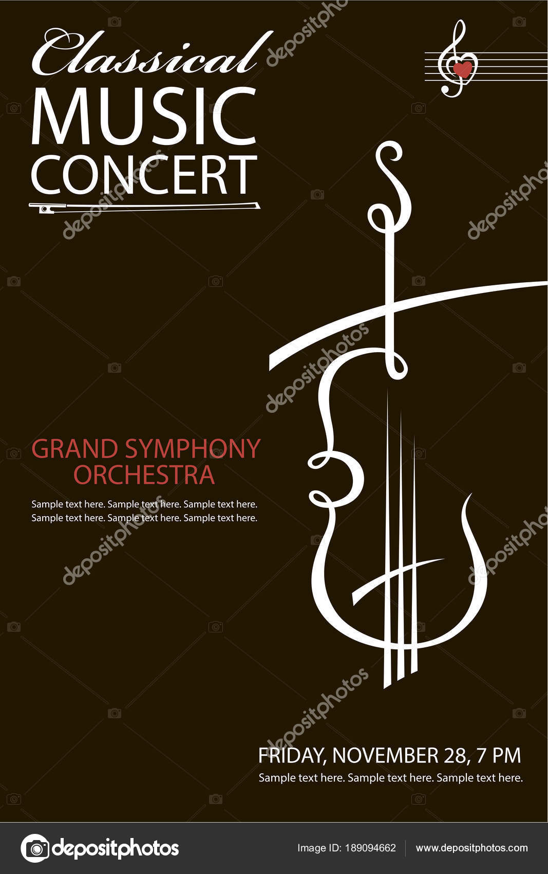 Classical Concert Poster