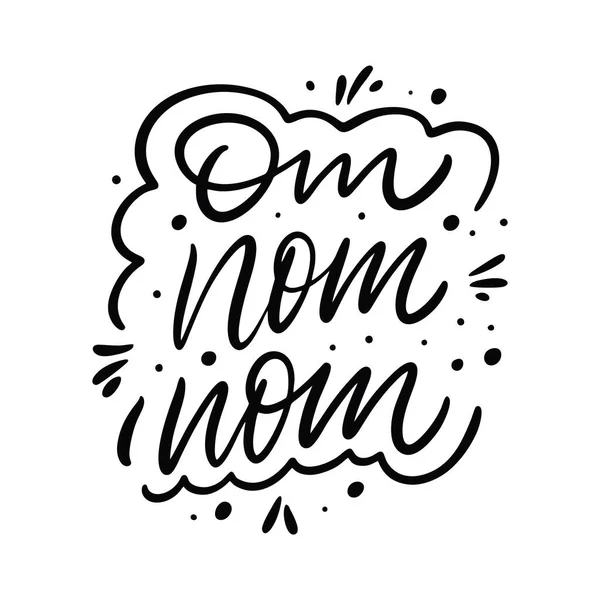 Om nom Vector Art Stock Images | Depositphotos