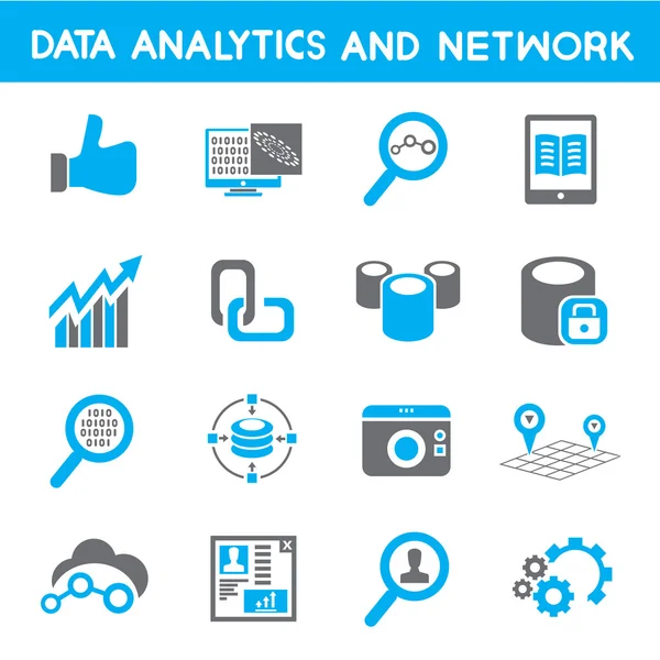 Vector Illustration Concept Data Analytics Stock Vector by ©loopang ...