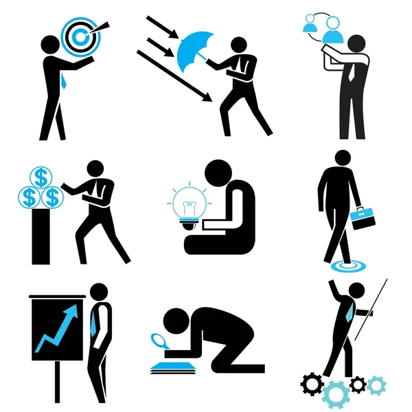 Bad Morale Vandalism Gangster Icon Symbol Sign Pictogram — Stock Vector ...