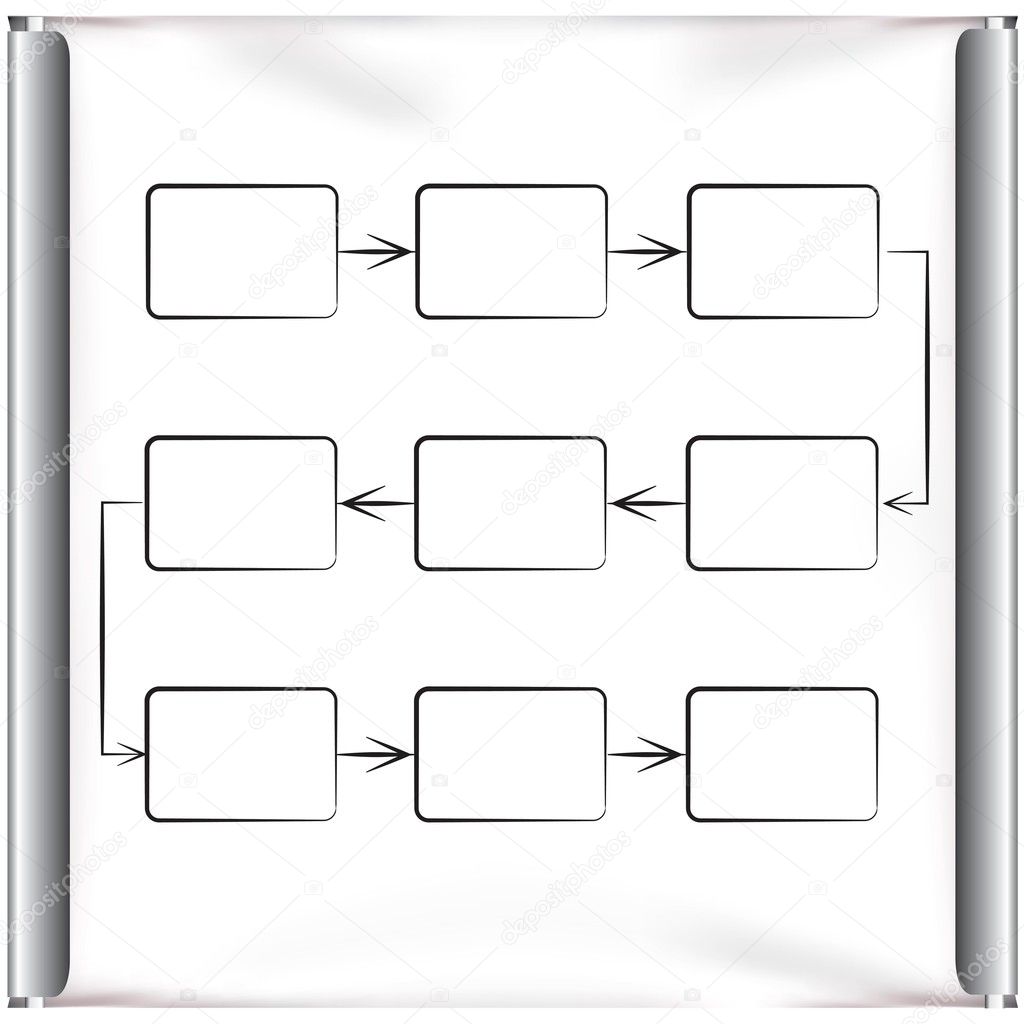 Vector Illustration Diagram Template — Stock Vector © loopang #125306574