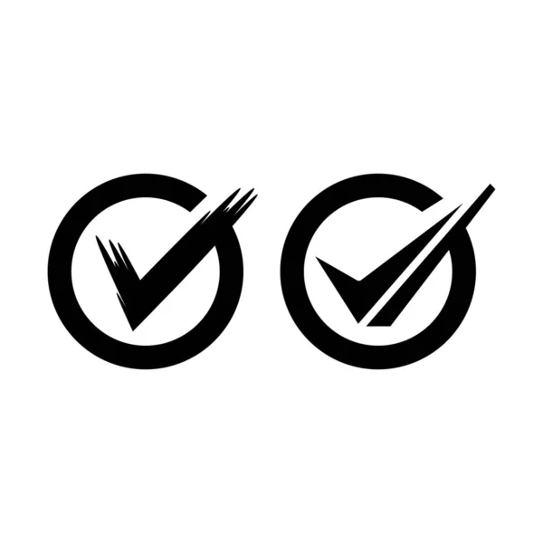 Check Mark Check List Symbols Set Stock Vector Image by ©loopang #352010912