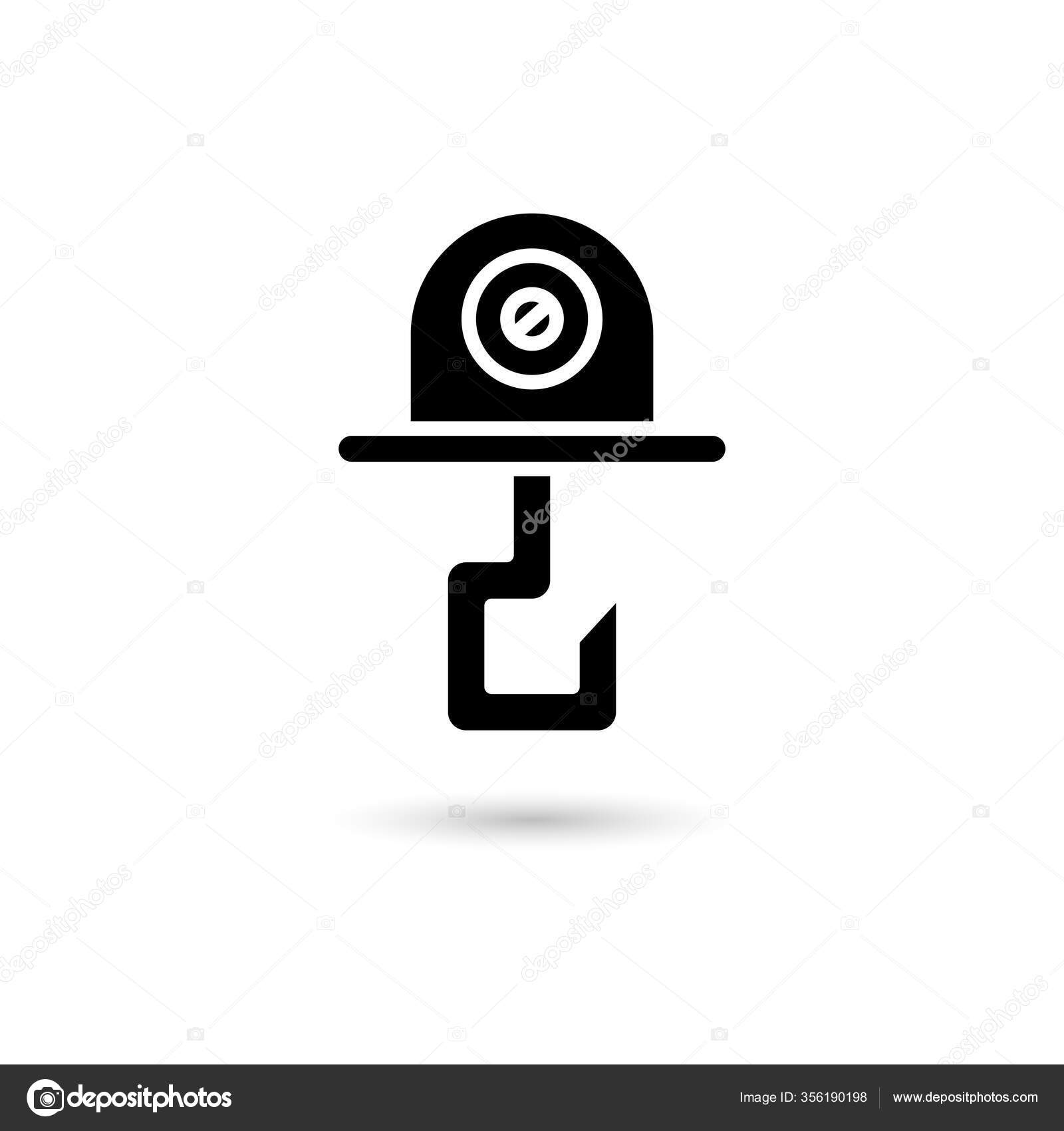 Industrial Crane Hook Symbol Vector Stock Vector Image by ©loopang ...