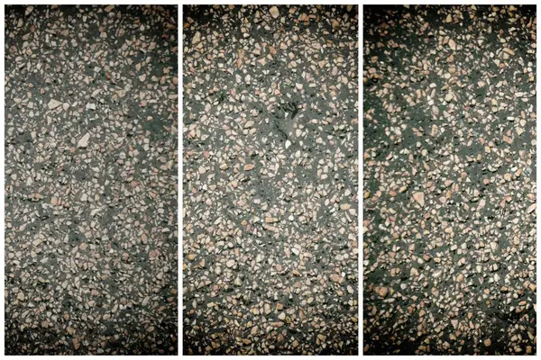 Texture of black rubber floor on playground. ( Ethylene Propylene Diene ...