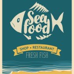 Fish Restaurant Signs, Titles, Inscriptions and Menu Decoration ...