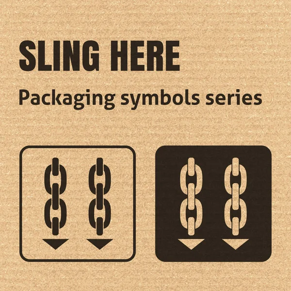 Sling here icon Vector Art Stock Images | Depositphotos