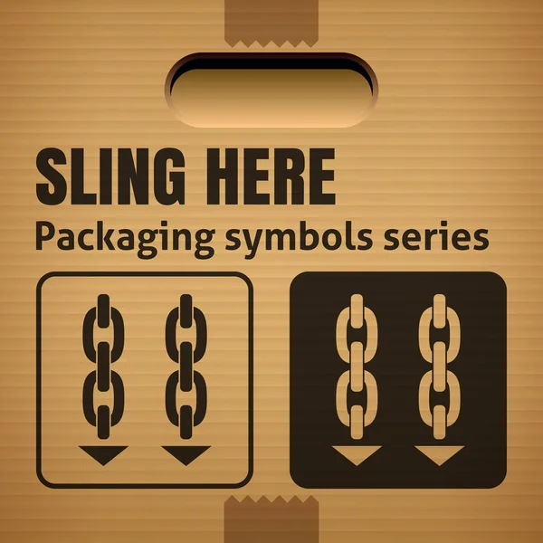 Sling here icon Vector Art Stock Images | Depositphotos