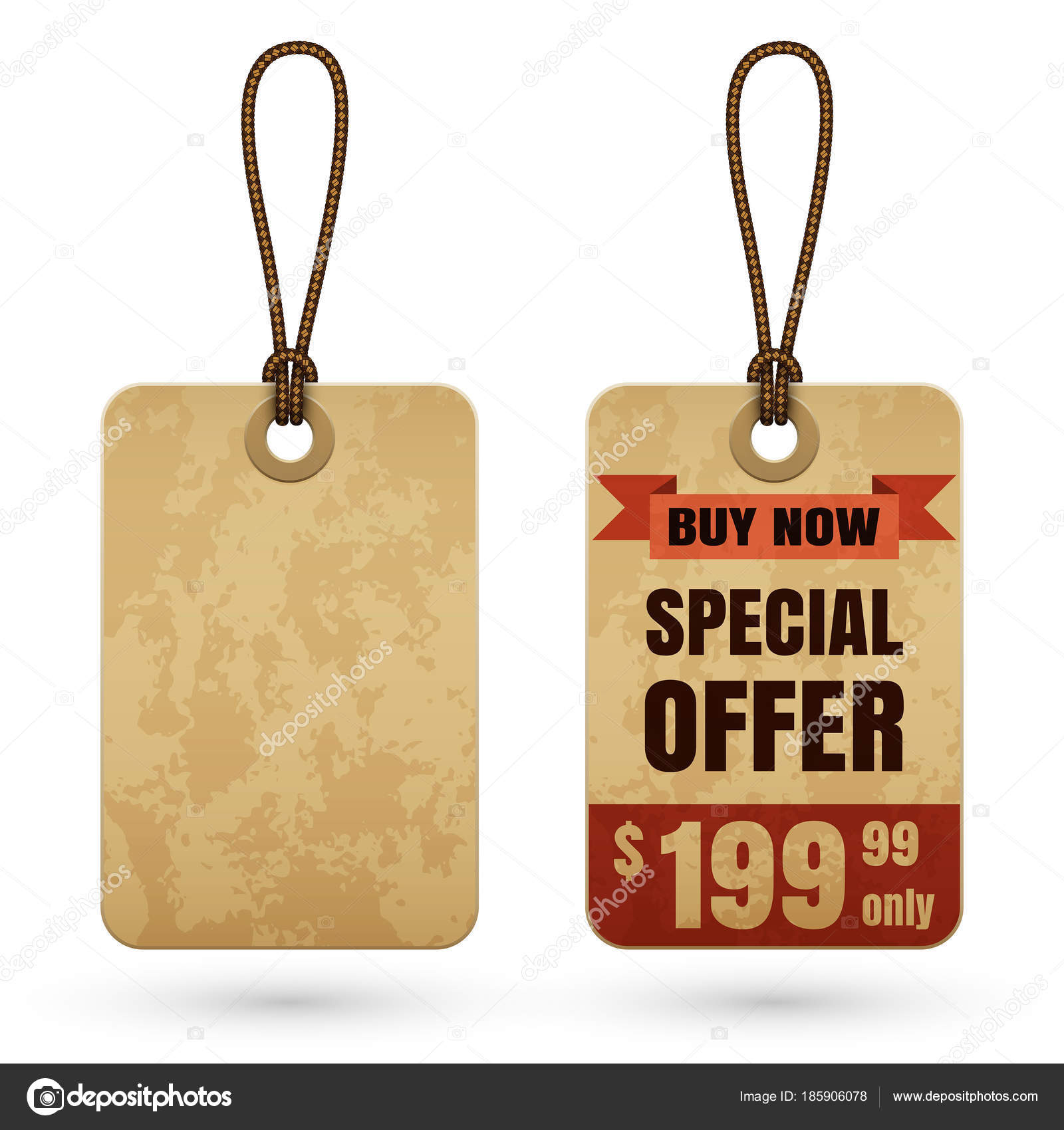Special Offer Blank Tag