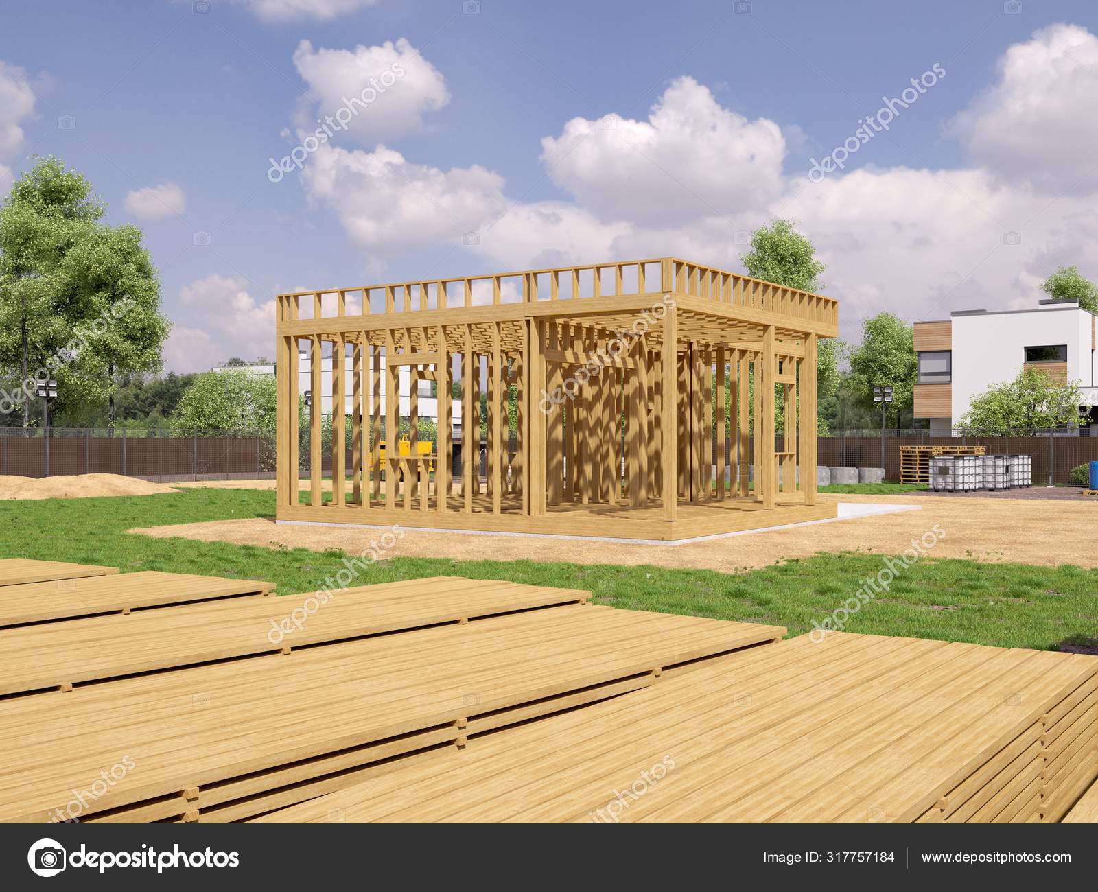 Image Frame Building Construction Detailed Concept Construction ...