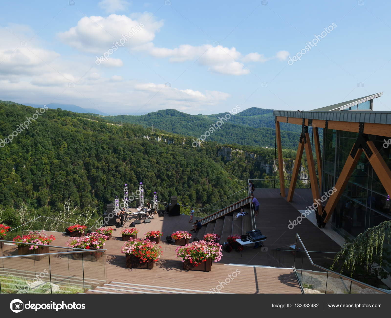 Longest Suspended Bridge Bridge Abyss – Stock Editorial Photo ...