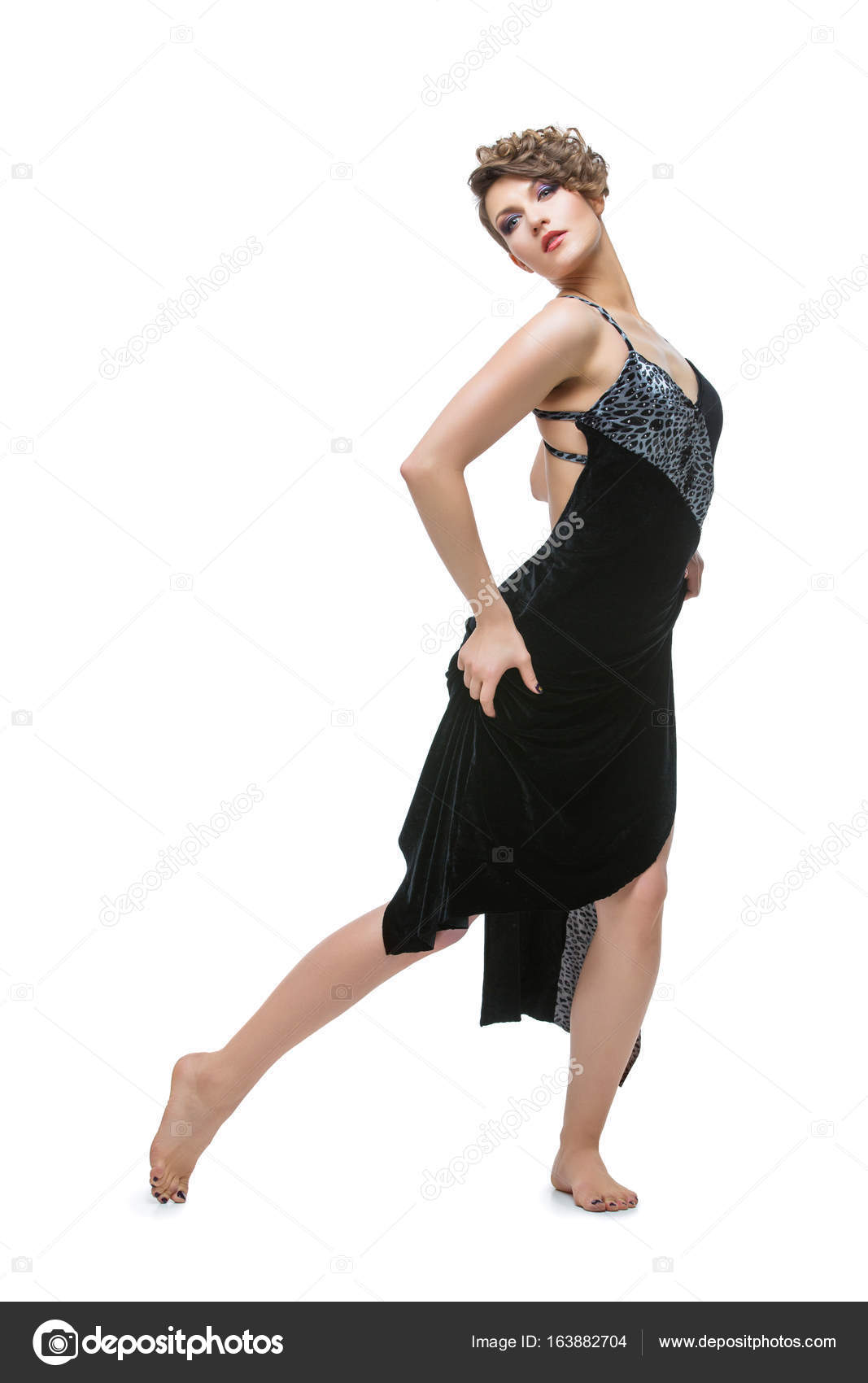 Woman dancing tango ⬇ Stock Photo, Image by © Svetography #163882704