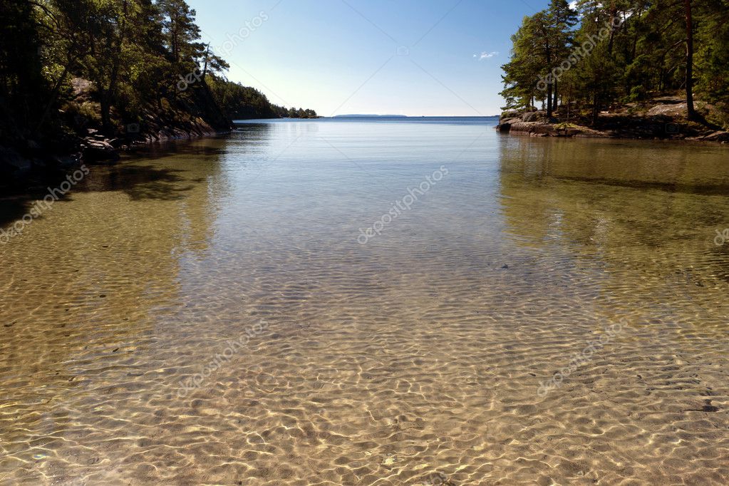 Lake Vaenern Sweden — Stock Photo © 3quarks #125886882