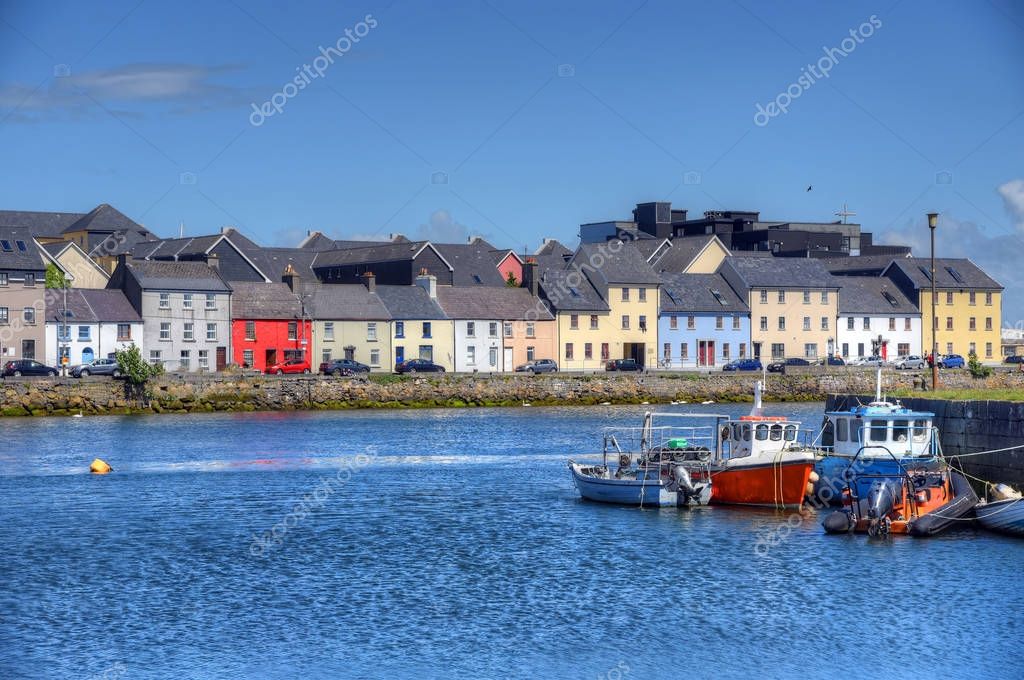 Claddagh Galway Galway Ireland — Stock Photo © jbyard #177612970
