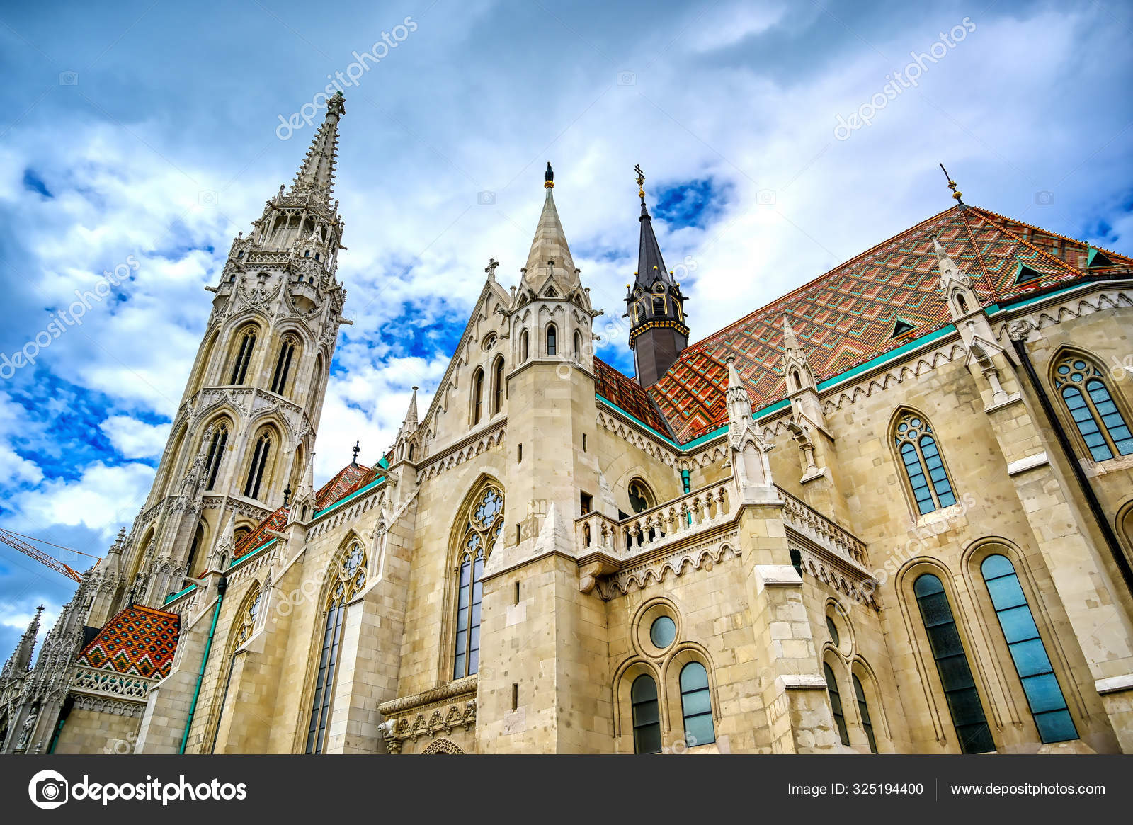 Church Assumption Buda Castle More Commonly Known Matthias Church ...