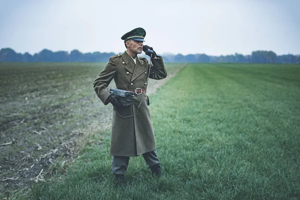 1940s military officer — Stock Photo © ysbrand #159651966
