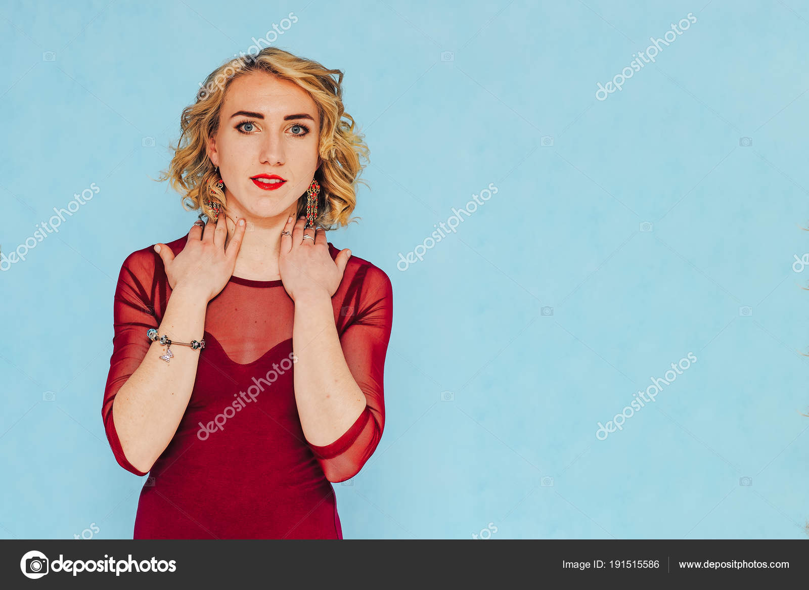Beautiful girl shows different emotions Stock Photo by ©govorkov.photo ...