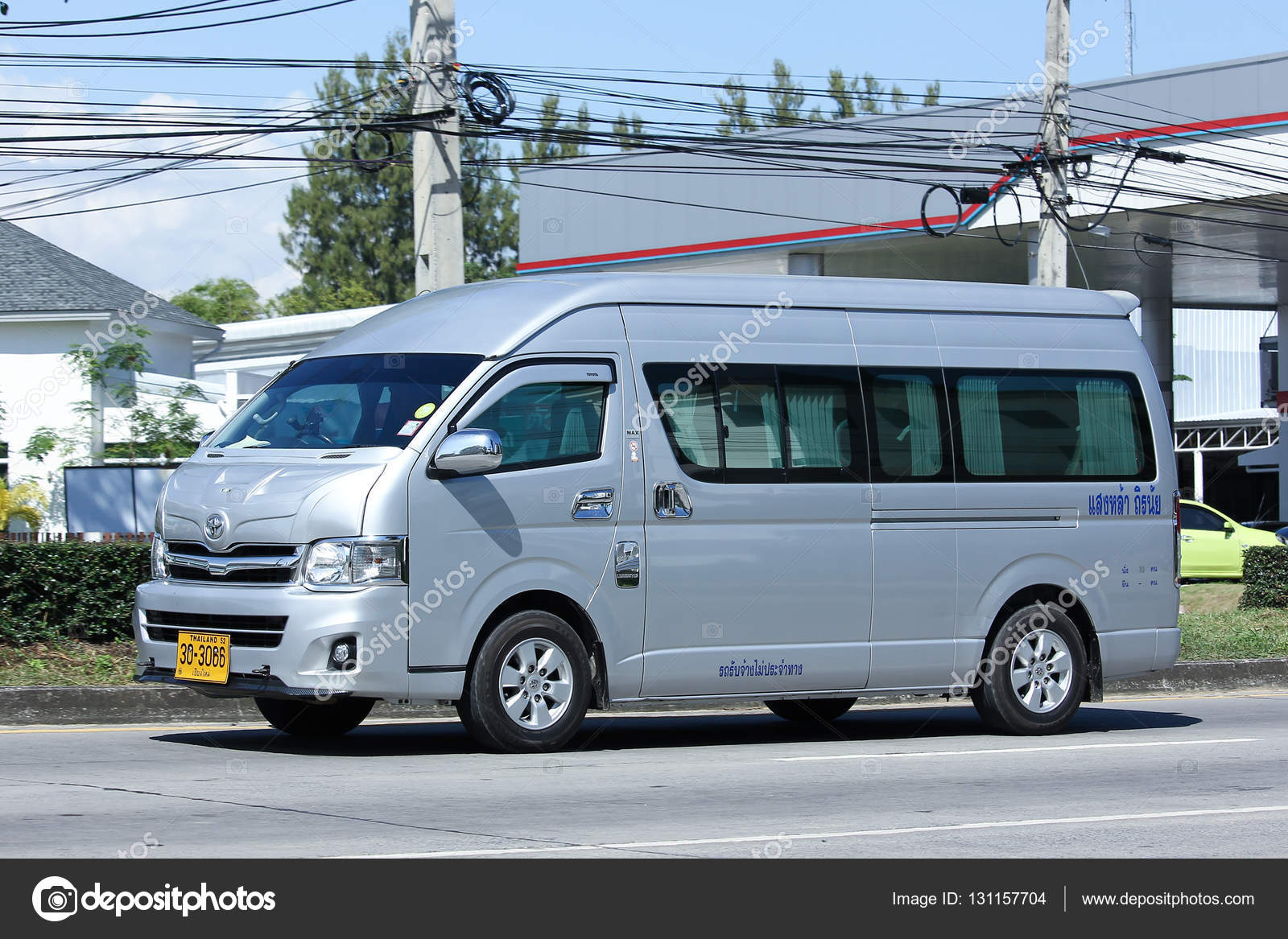 Private Toyota commuter van — Stock Editorial Photo © nitinut380 #131157704
