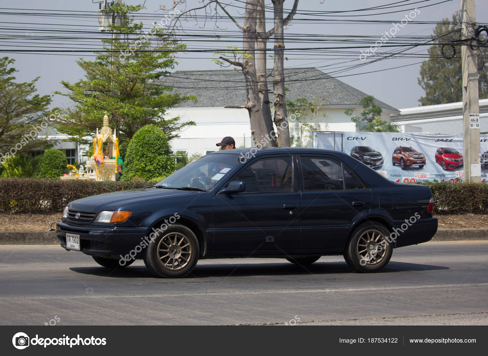 Private car, Toyota Soluna Vios. — Stock Editorial Photo © nitinut380 ...
