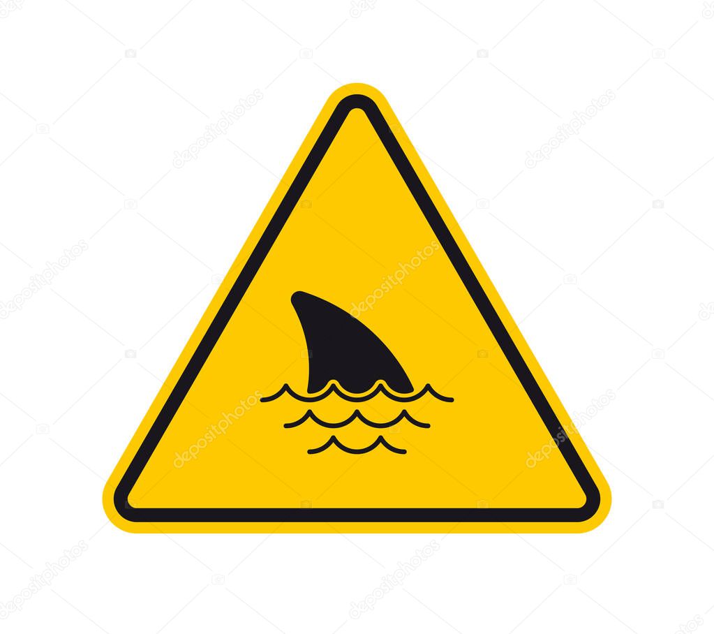 Señal de triángulo amarillo vectorial - silueta negra señal de ...