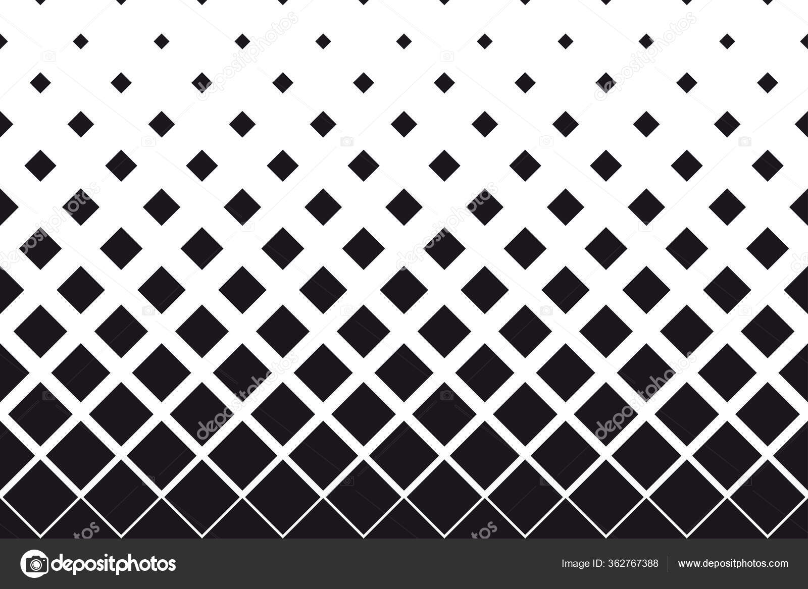 Abstract Black Endless Square Texture Background Stock Vector by ...