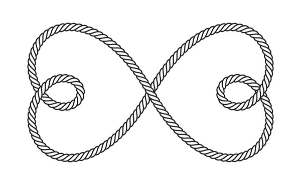 Infinity Knot Rope Tattoo