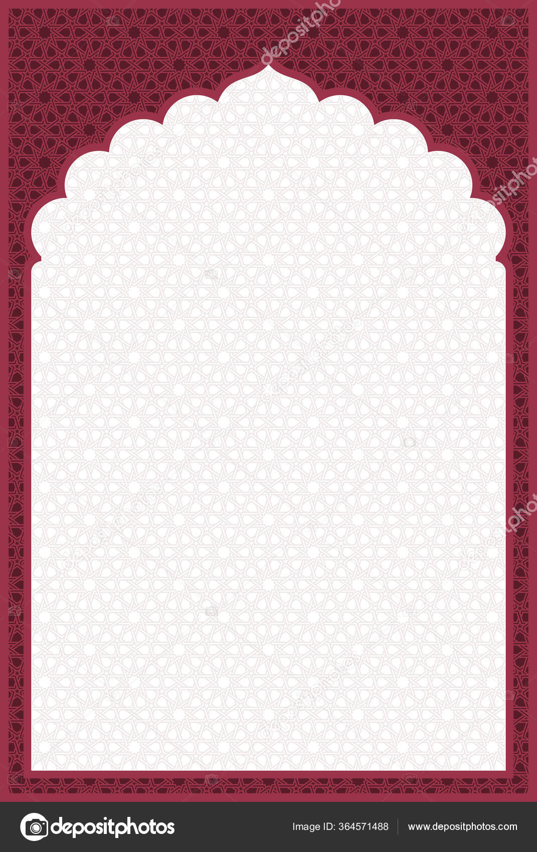 Indian Frame Geometric Texture Vector Stock Vector by ©kwaczek 364571488