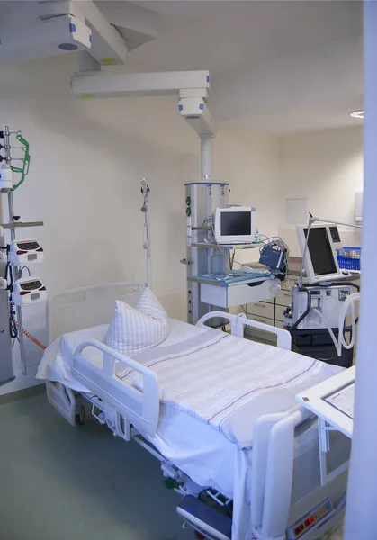 Intensive care unit with monitors - Stock Image - Everypixel