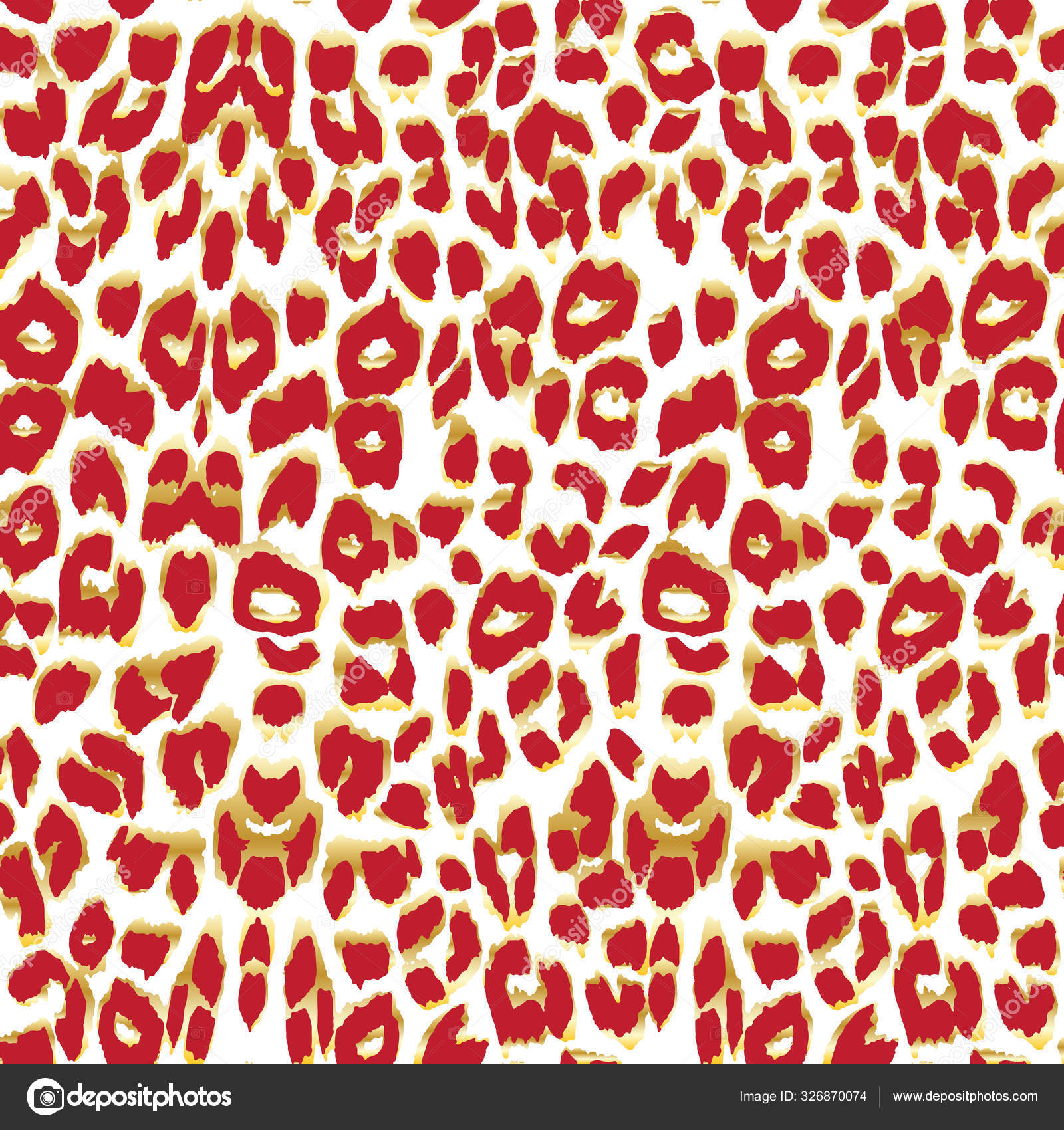 Leopard background. Seamless pattern Stock Vector by ©feoktistova_s ...