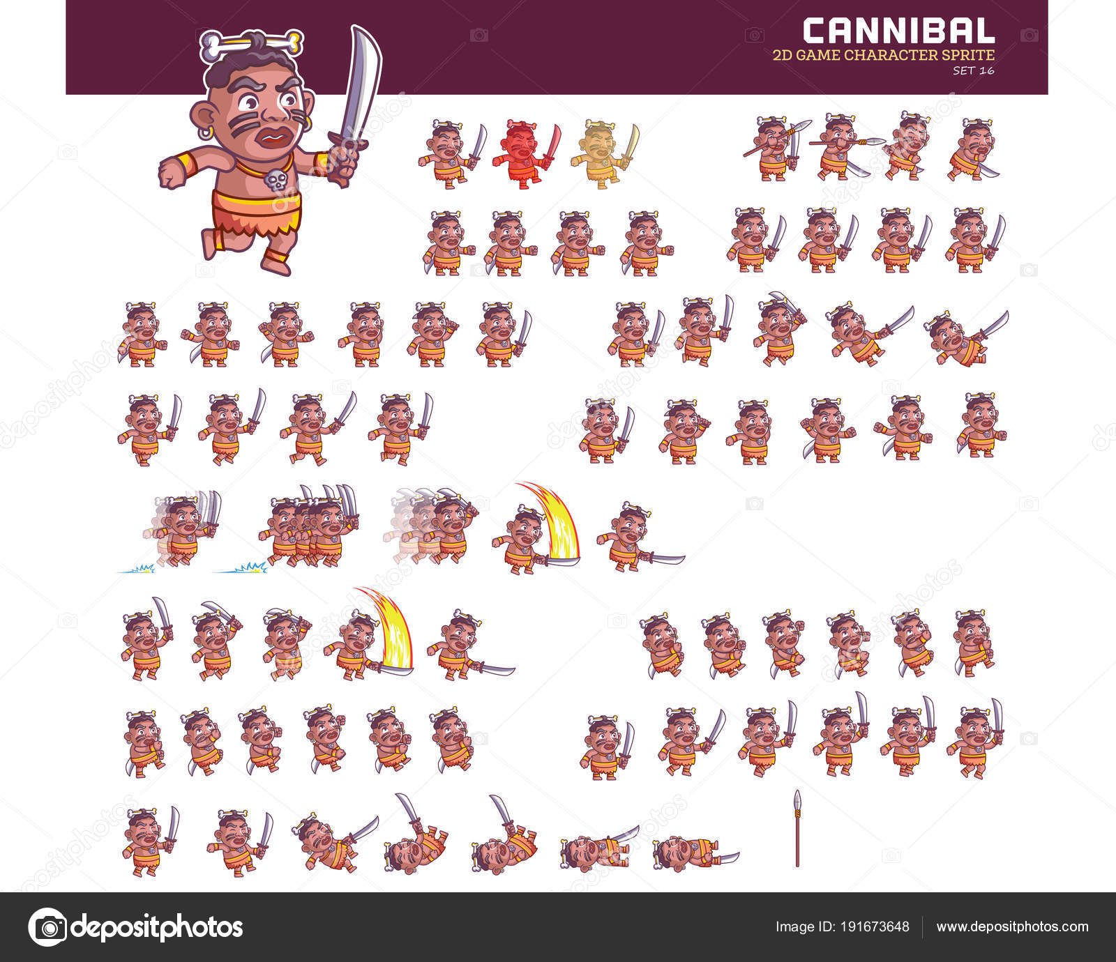 2d Game Character Animation