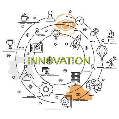 Flat Colorful Design Concept Logistics Infographic Idea Making Creative ...