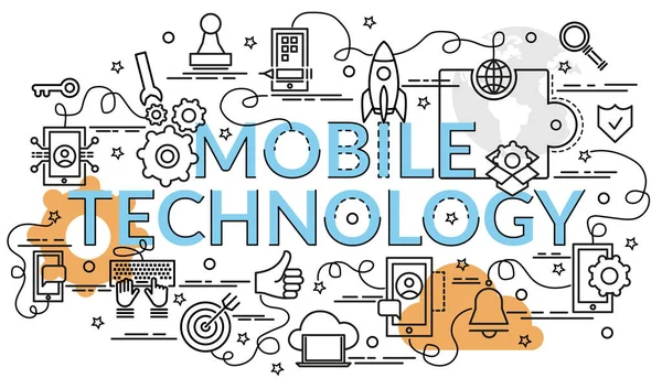 Flat Colorful Design Concept Digitilization Infographic Idea Making ...