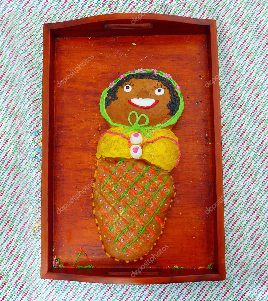 Pan 'Guagua de pan' o figuras del pan ecuatoriano. Panes hechos de ...