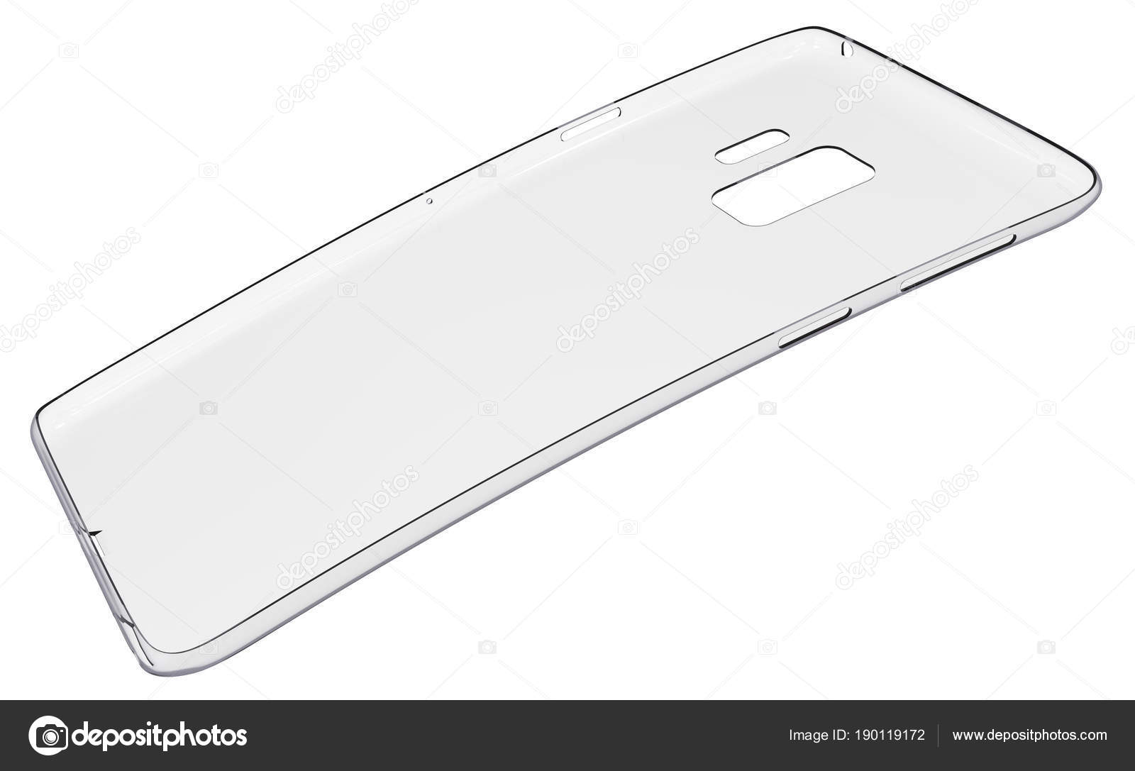 Soft transparent mobile phone case — Stock Photo © coddie #190119172