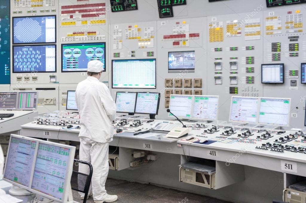 Nuclear Plant Control Room