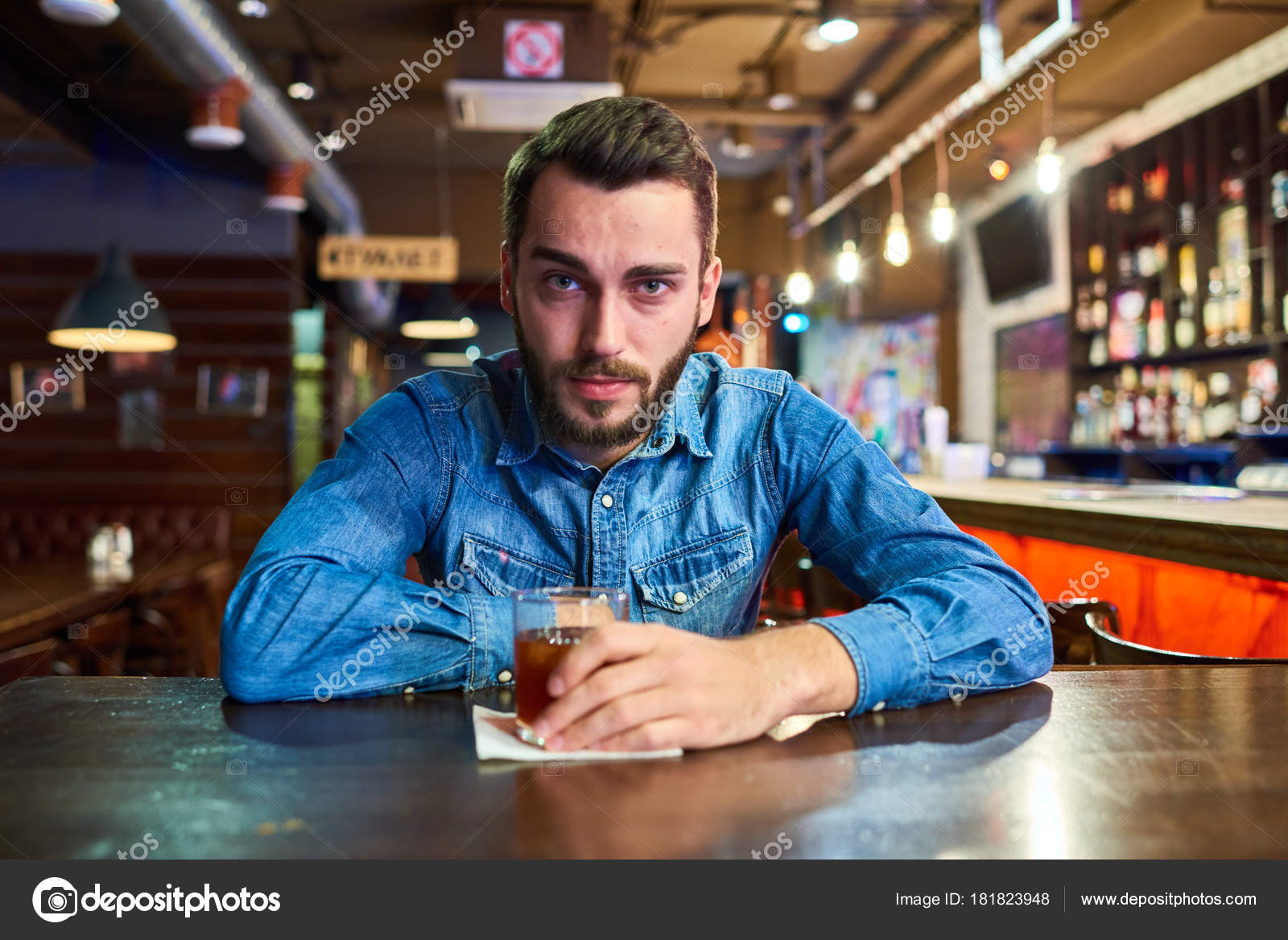 Eyes Looking Over Table