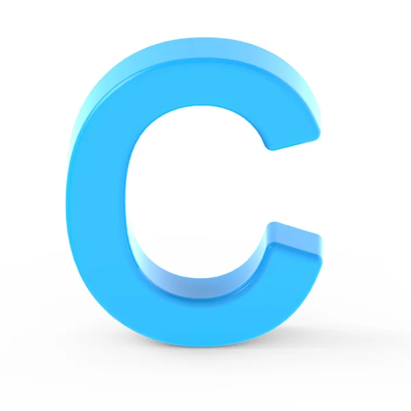 3d blue letter C Stock Vector by ©kchungtw 121746410