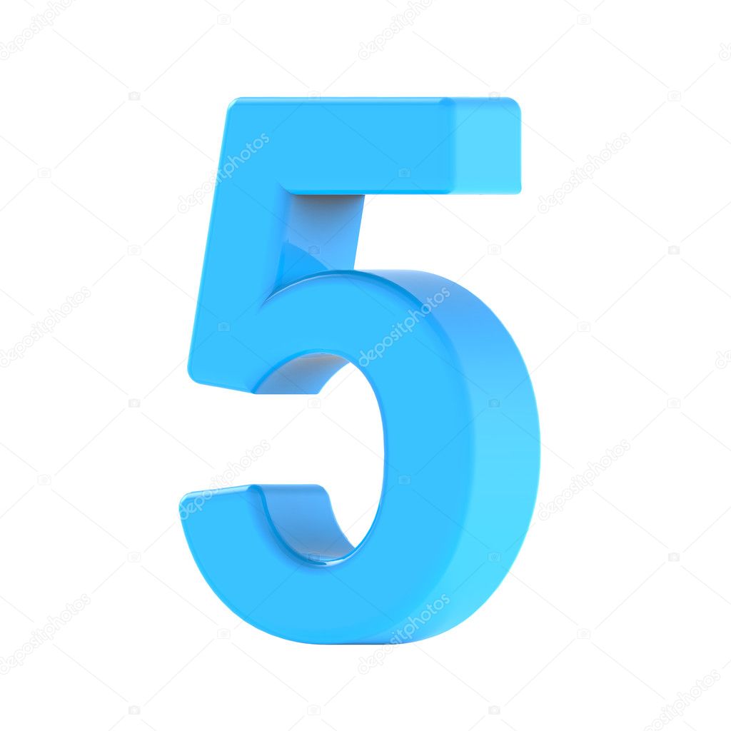 Blue Number 5