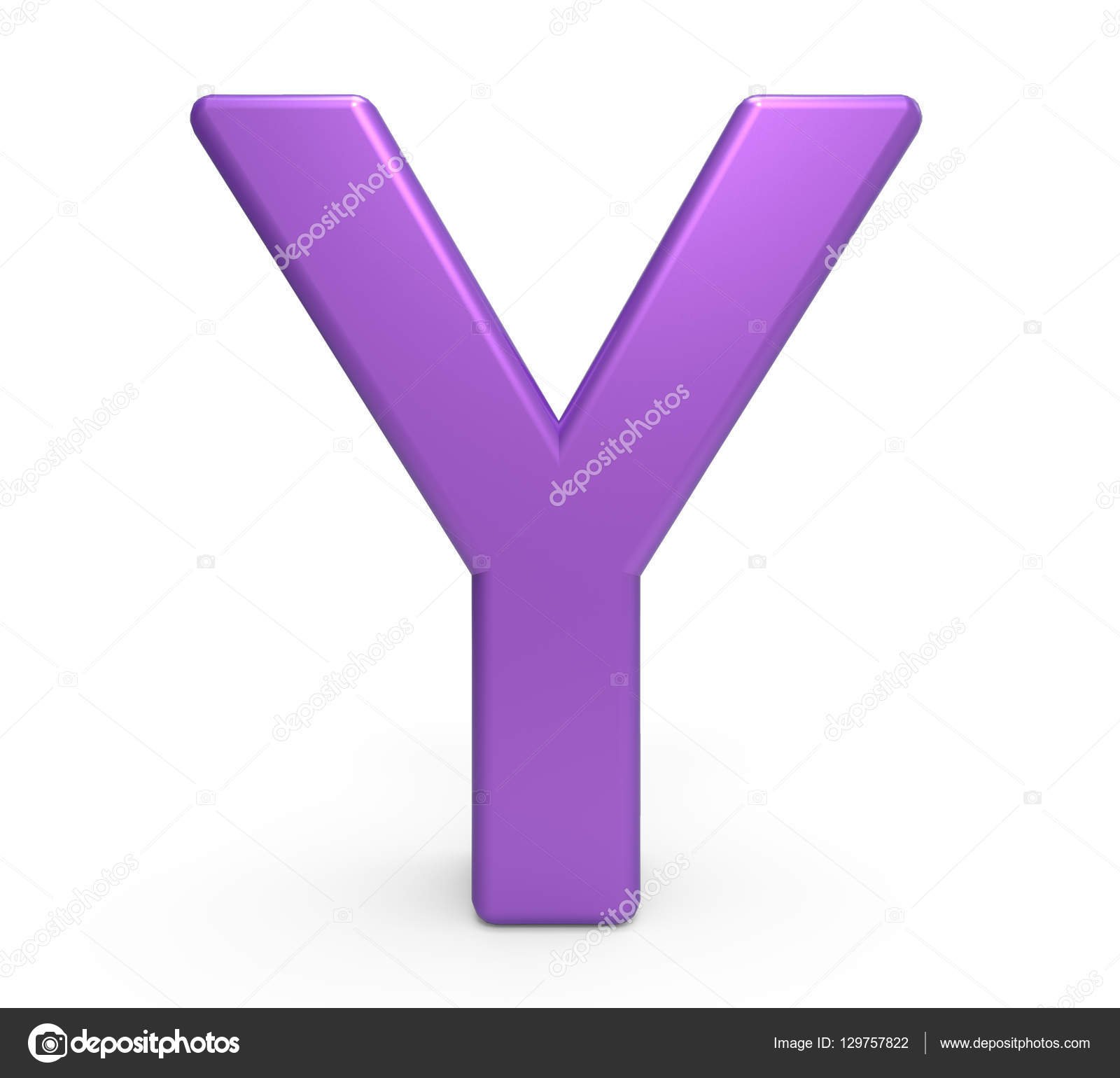 3d purple letter Y Stock Photo by ©kchungtw 129757822