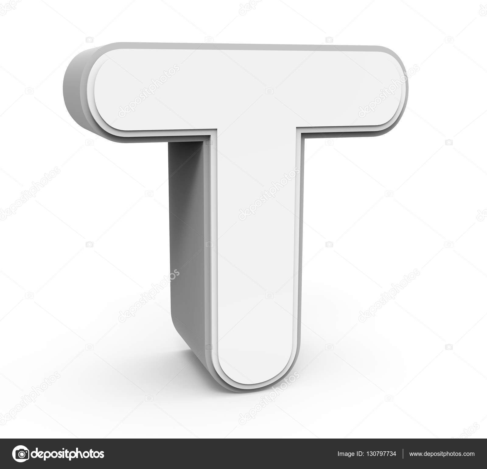 White letter T — Stock Photo © kchungtw #130797734