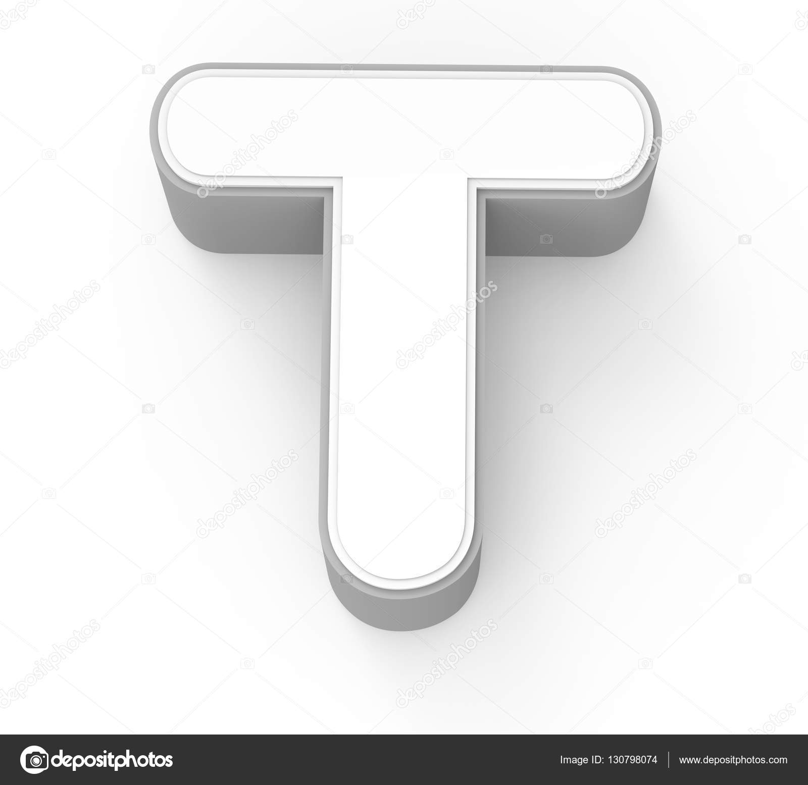 White letter T — Stock Photo © kchungtw #130798074