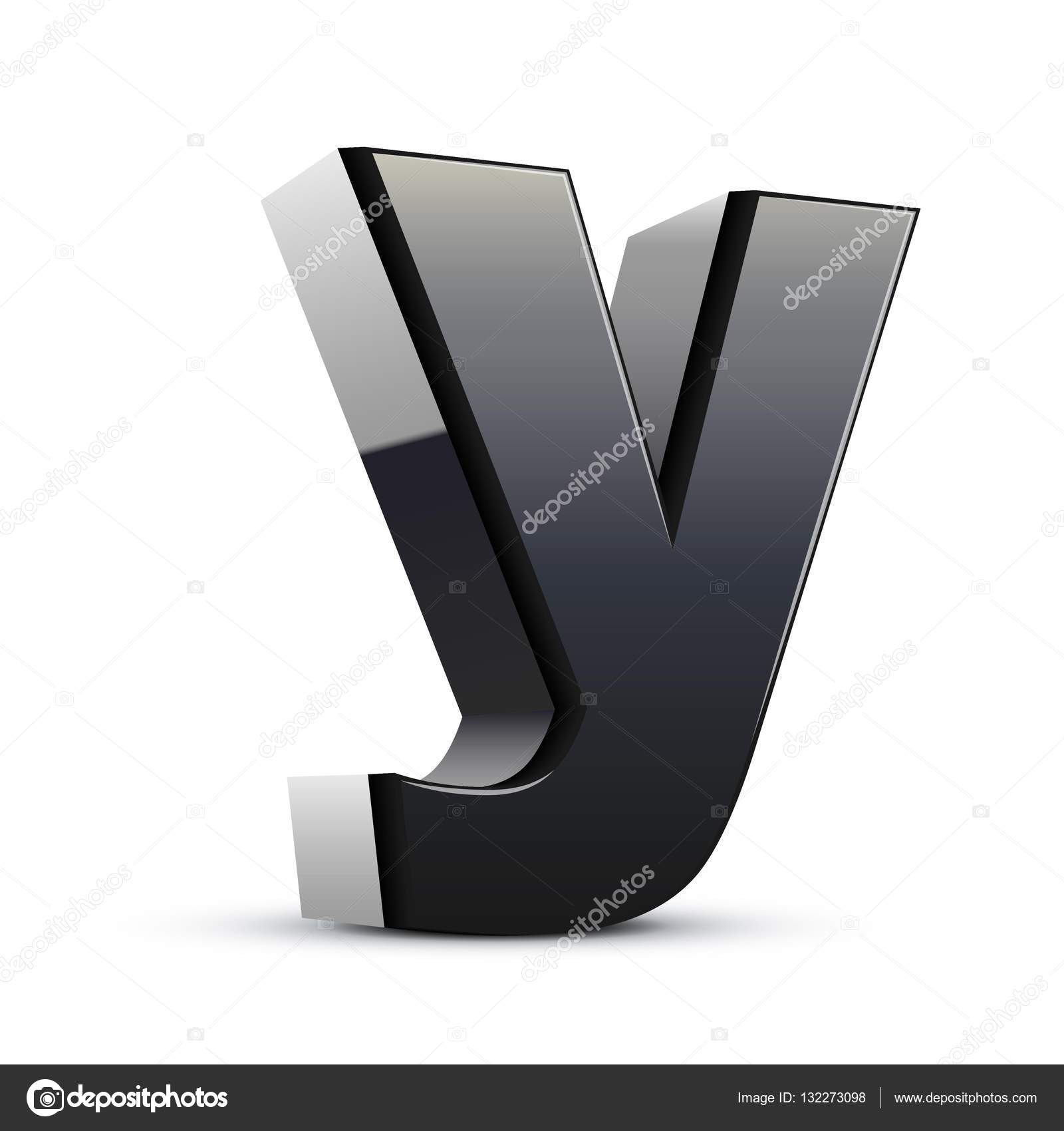 Lowercase black letter Y Stock Vector by ©kchungtw 132273098